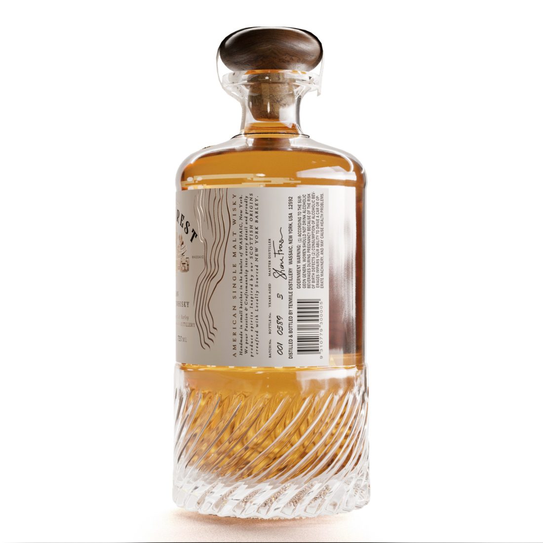Little Rest Bottle Whiskey Alcohol Bar - 3D Model for Corona