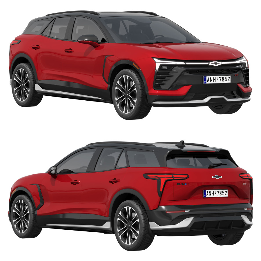 Chevrolet Blazer EV SS 2024 3D Model for Corona | CGMood