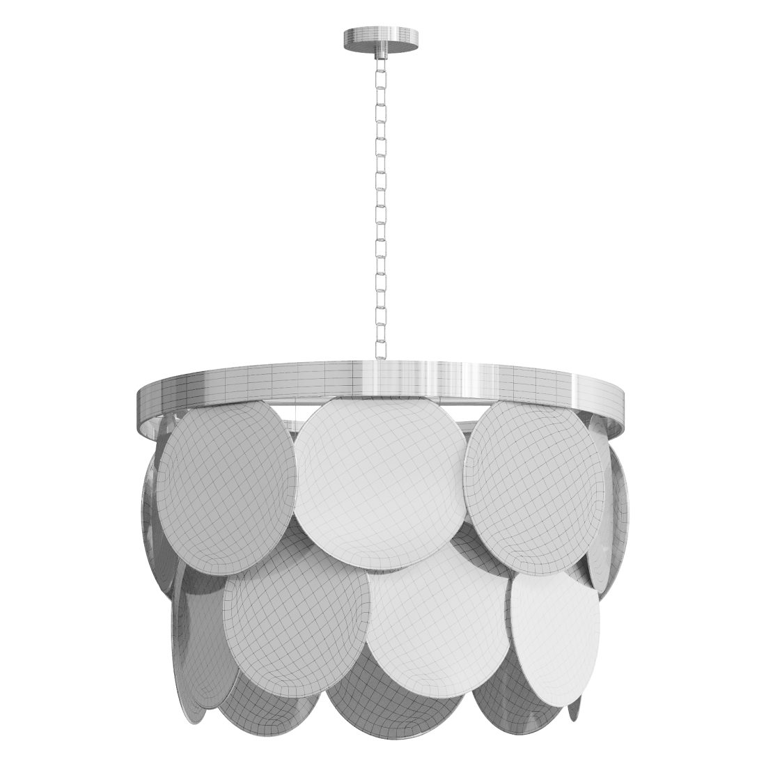 Geosphere Chandelier - 3D Model for Corona