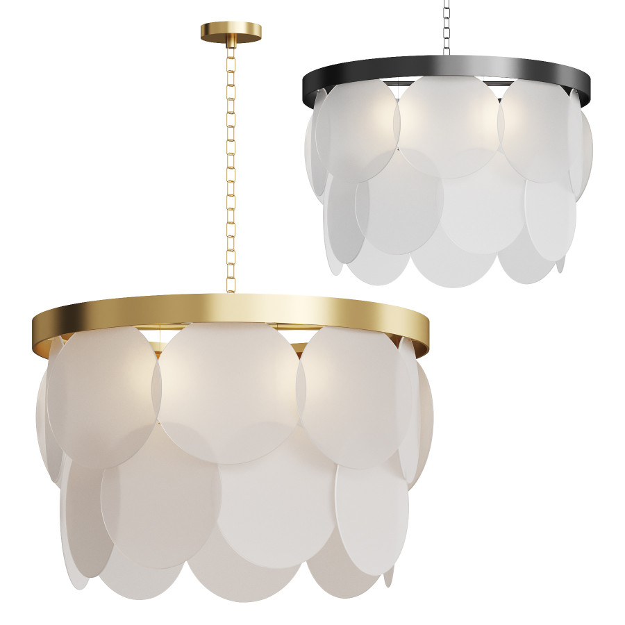 Geosphere Chandelier - 3D Model for Corona