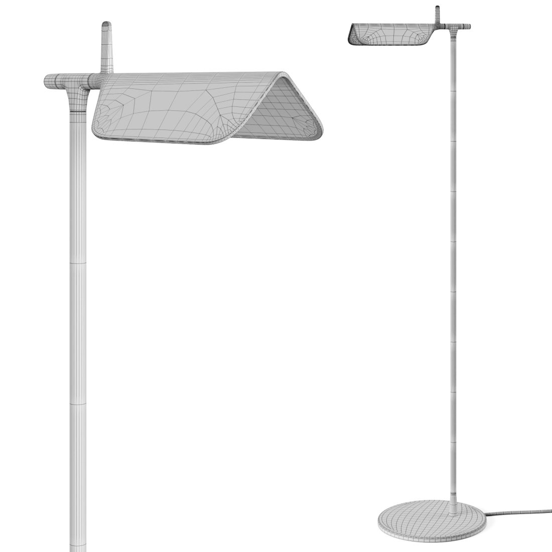 Tab Floor Lamp By Flos 3D Model for Corona | CGMood