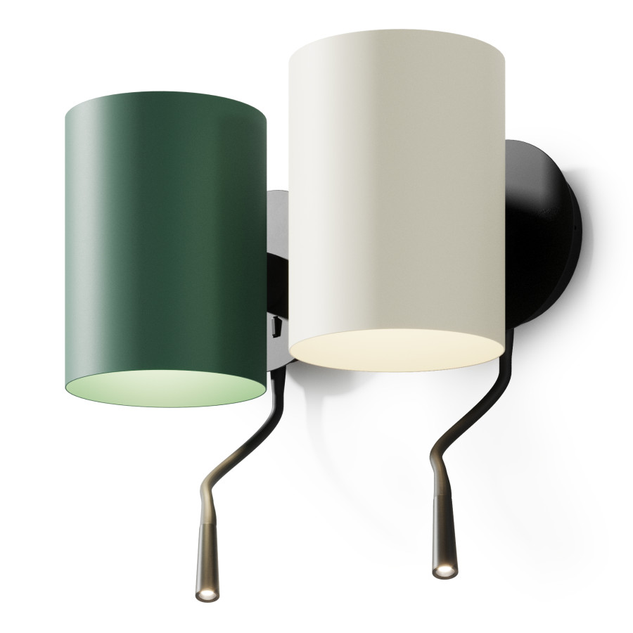 Wall Lamp Faro Barcelona Guadalupe With Reader 3D Model for VRay ...