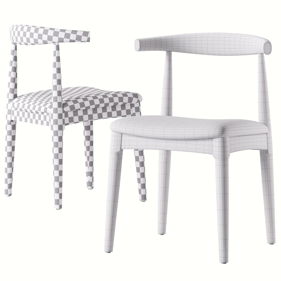 Arley Dining Chair 3D Model for Corona | CGMood
