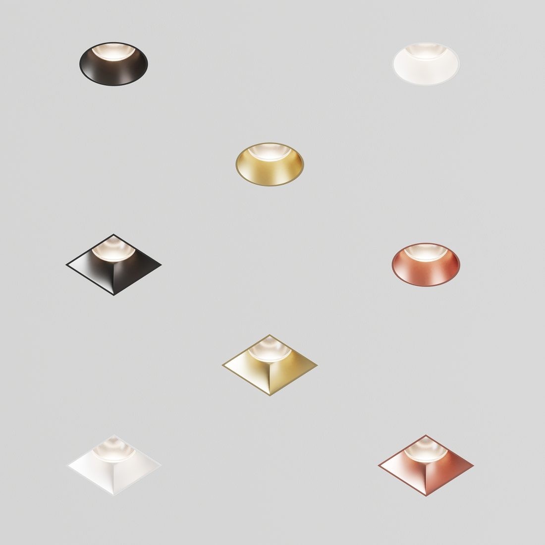 Linea Light Gypsum Gypsum Lighting Fixtures - 3D Model for Corona
