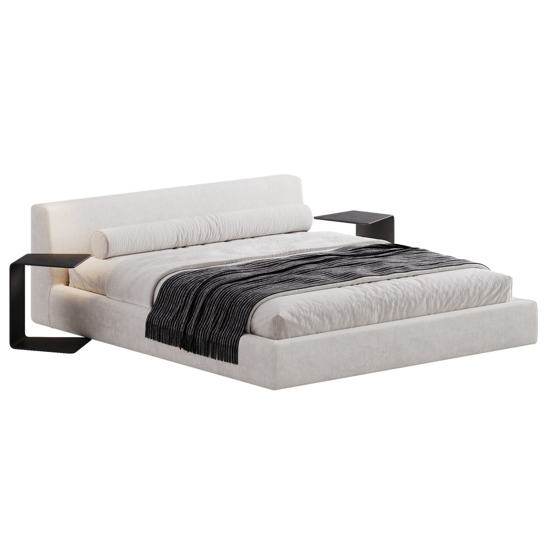 Meridiani Louis Bed - 3D Model for Corona