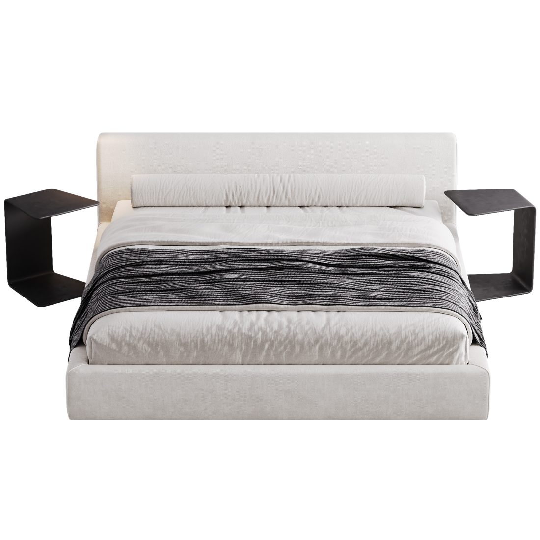 Meridiani Louis Bed - 3D Model for Corona