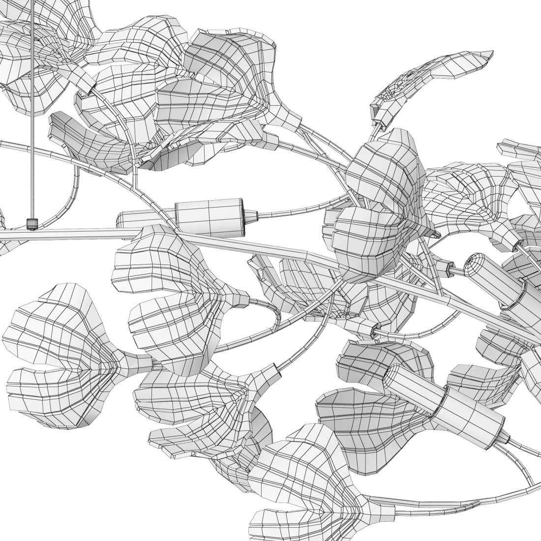 Gingko Julietta Chandelier 3D Model for VRay, Corona | CGMood