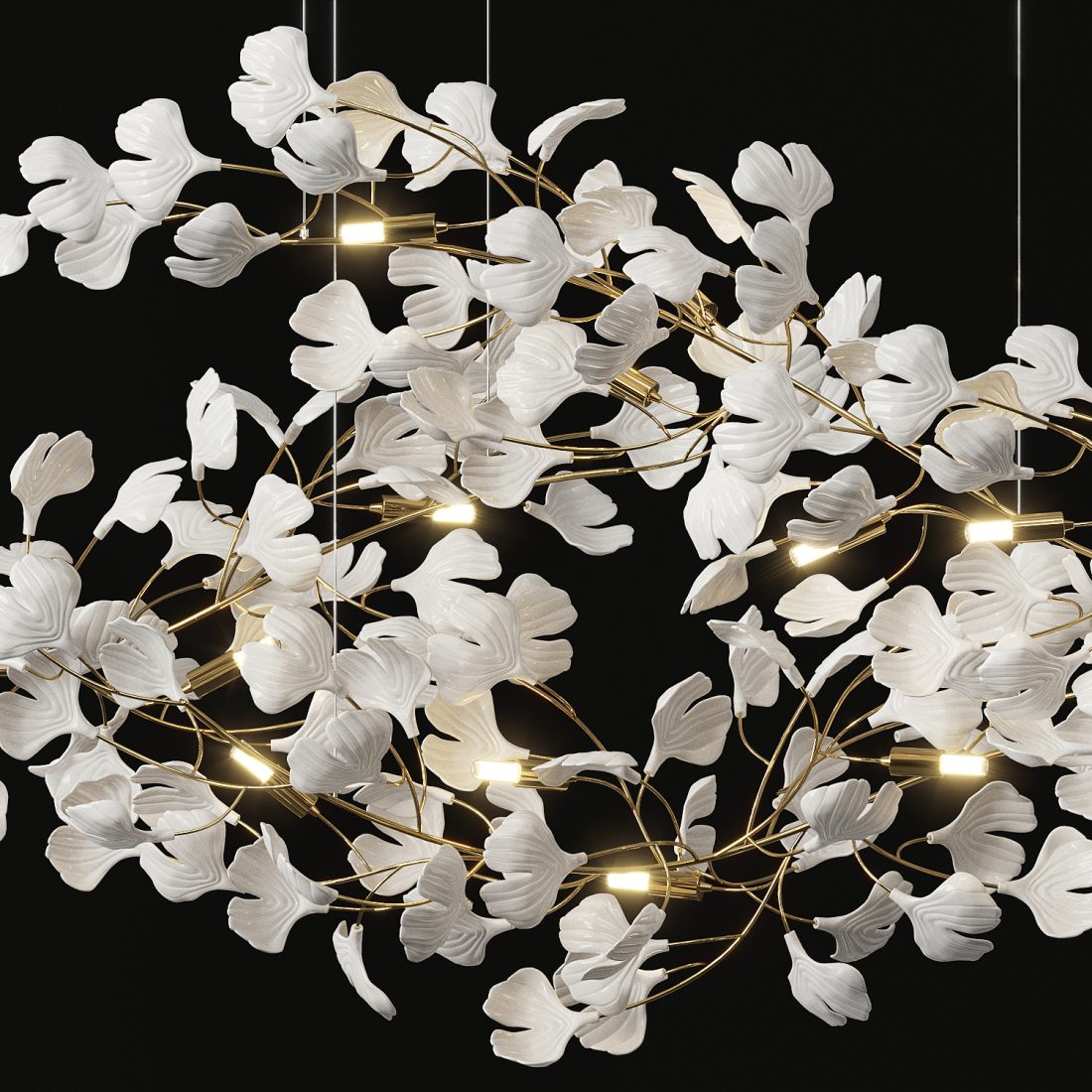 Gingko Julietta Chandelier 3D Model for VRay, Corona | CGMood