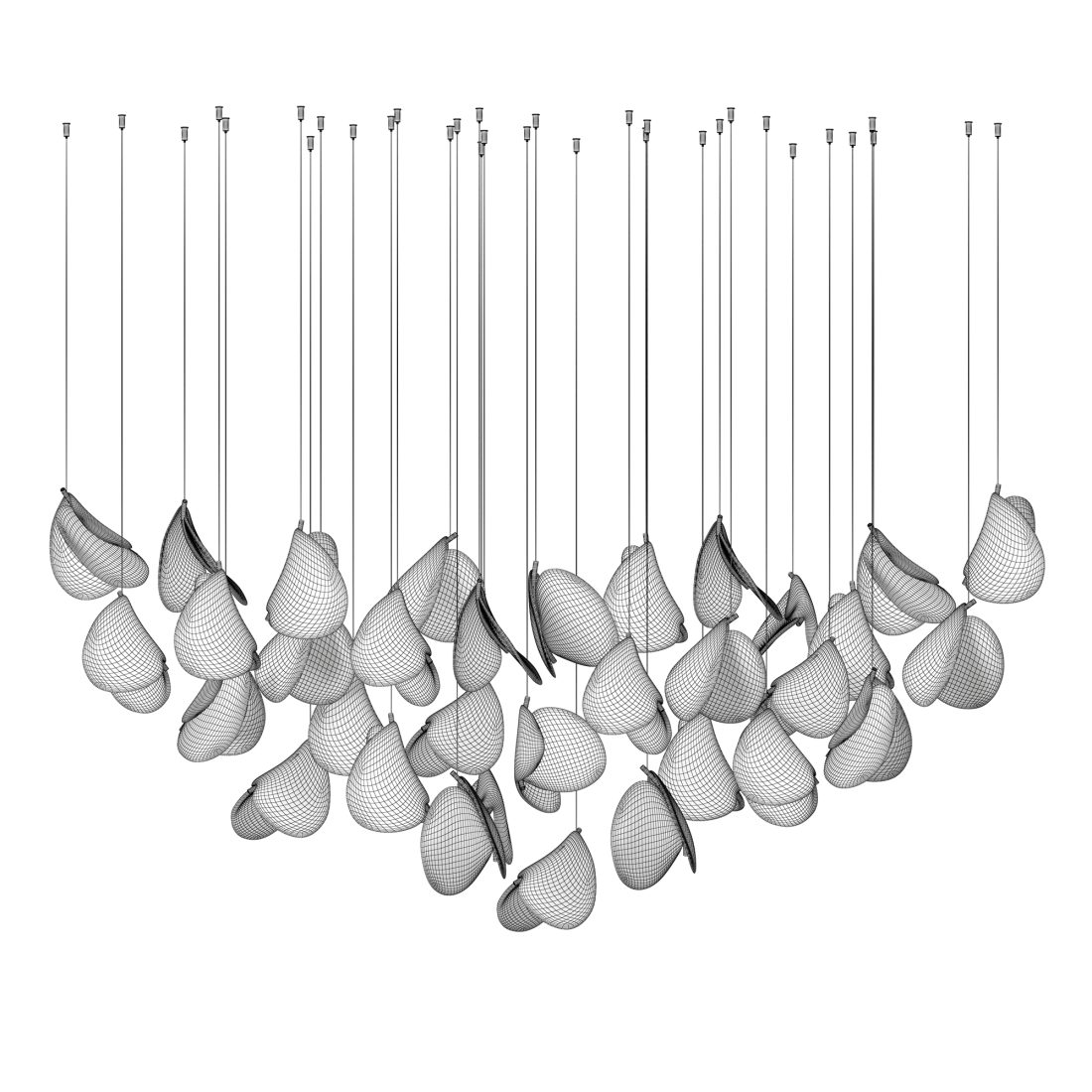 Bocci 141 Random Lights 3D Model for Corona | CGMood