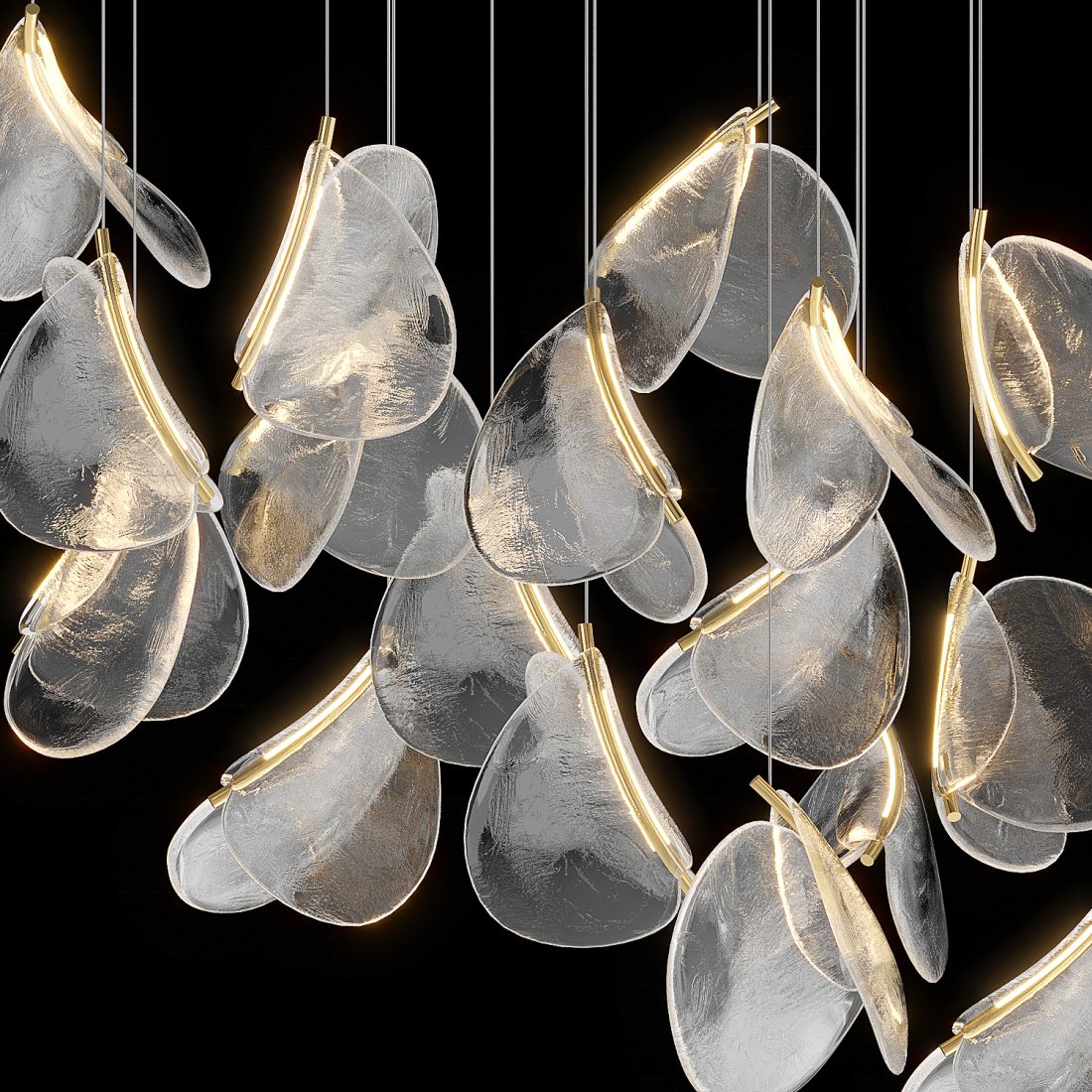 Bocci 141 Random Lights 3D Model for Corona | CGMood