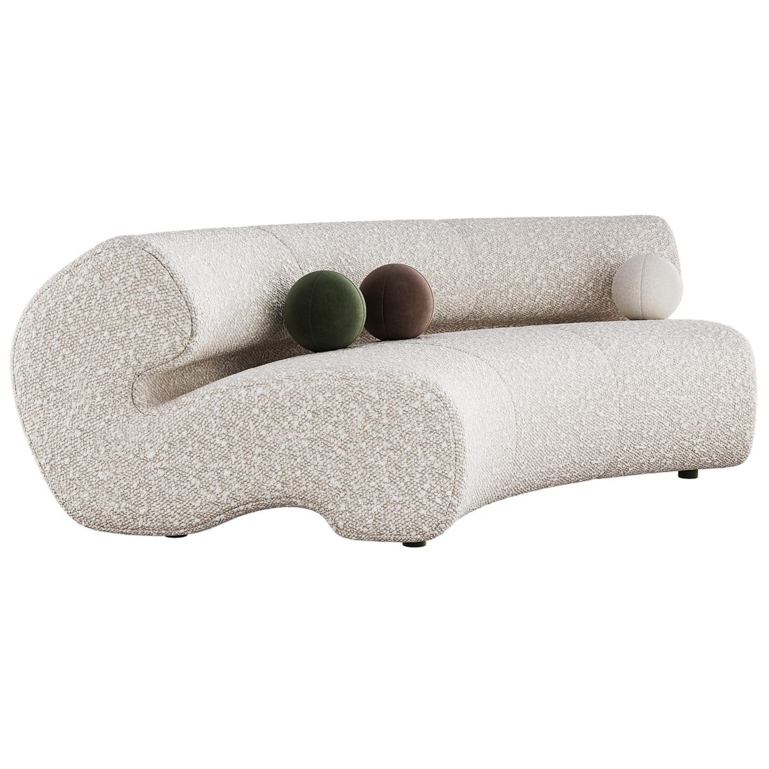 Gruuve Sofa 245 By Moroso 3D Model for Corona | CGMood