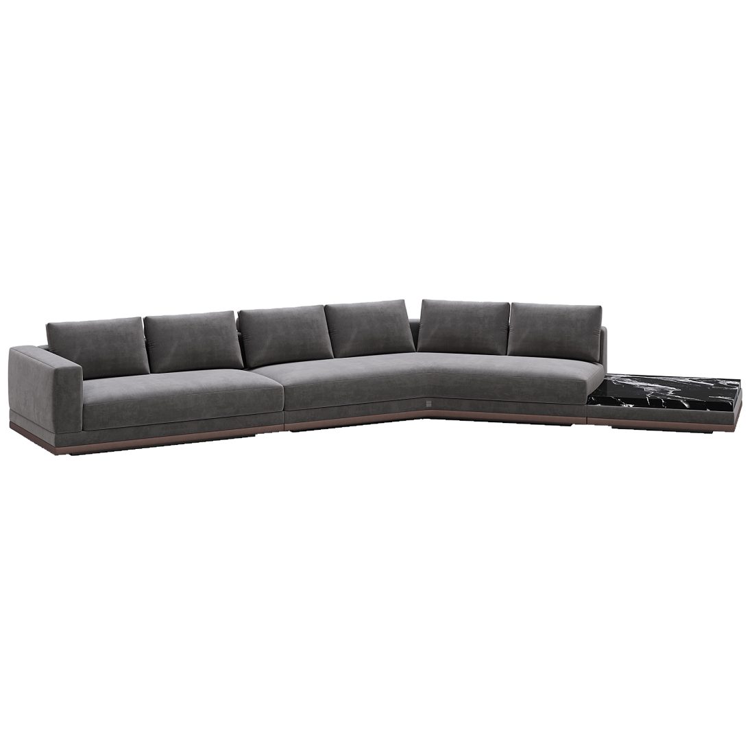 Saphir Modular Combination Modular Sofa By Capita 3D Model for Corona ...