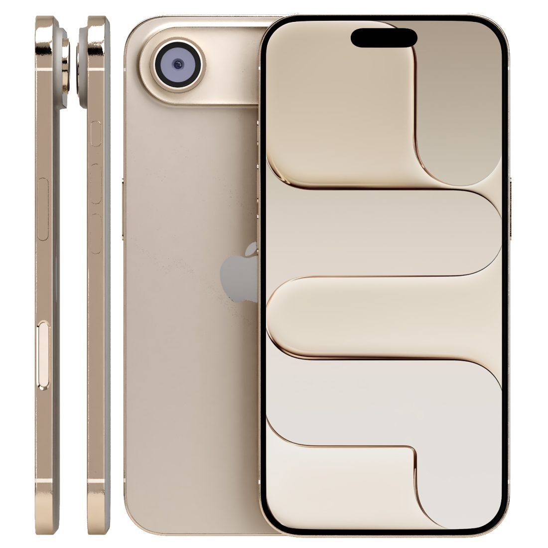 Apple Iphone 17 Air 3D Model for VRay, Corona | CGMood