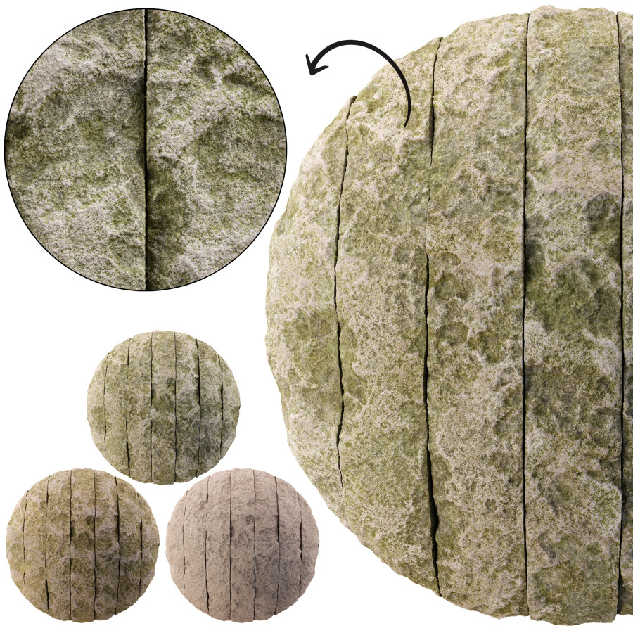 Natural Split Face Travertine 04 (seamless) Texture / PBR Material | CGMood