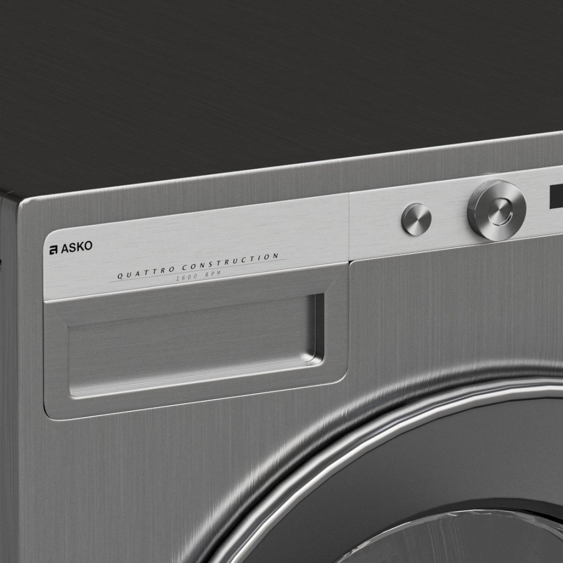 Set Of Asko Washing Machine 3D Model for VRay, Corona | CGMood