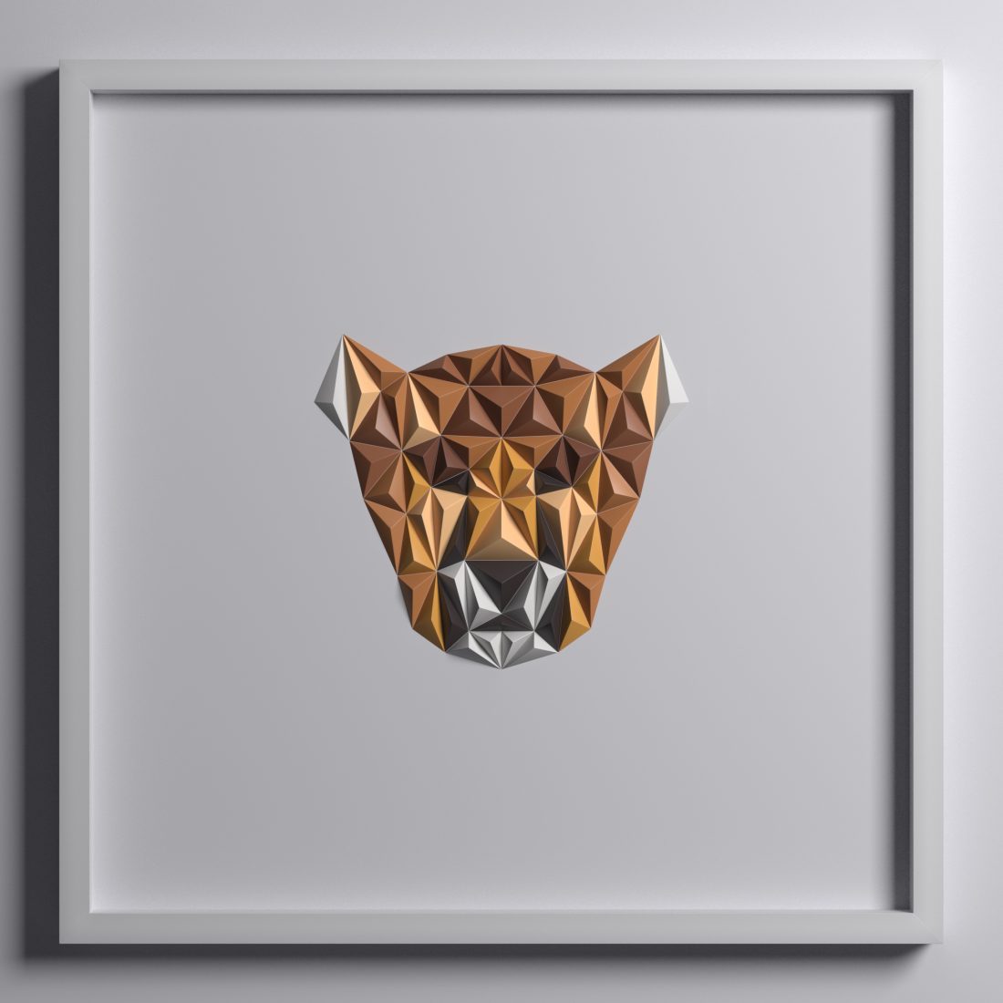 Paper Artwork 15 - 3D Model for VRay, Corona