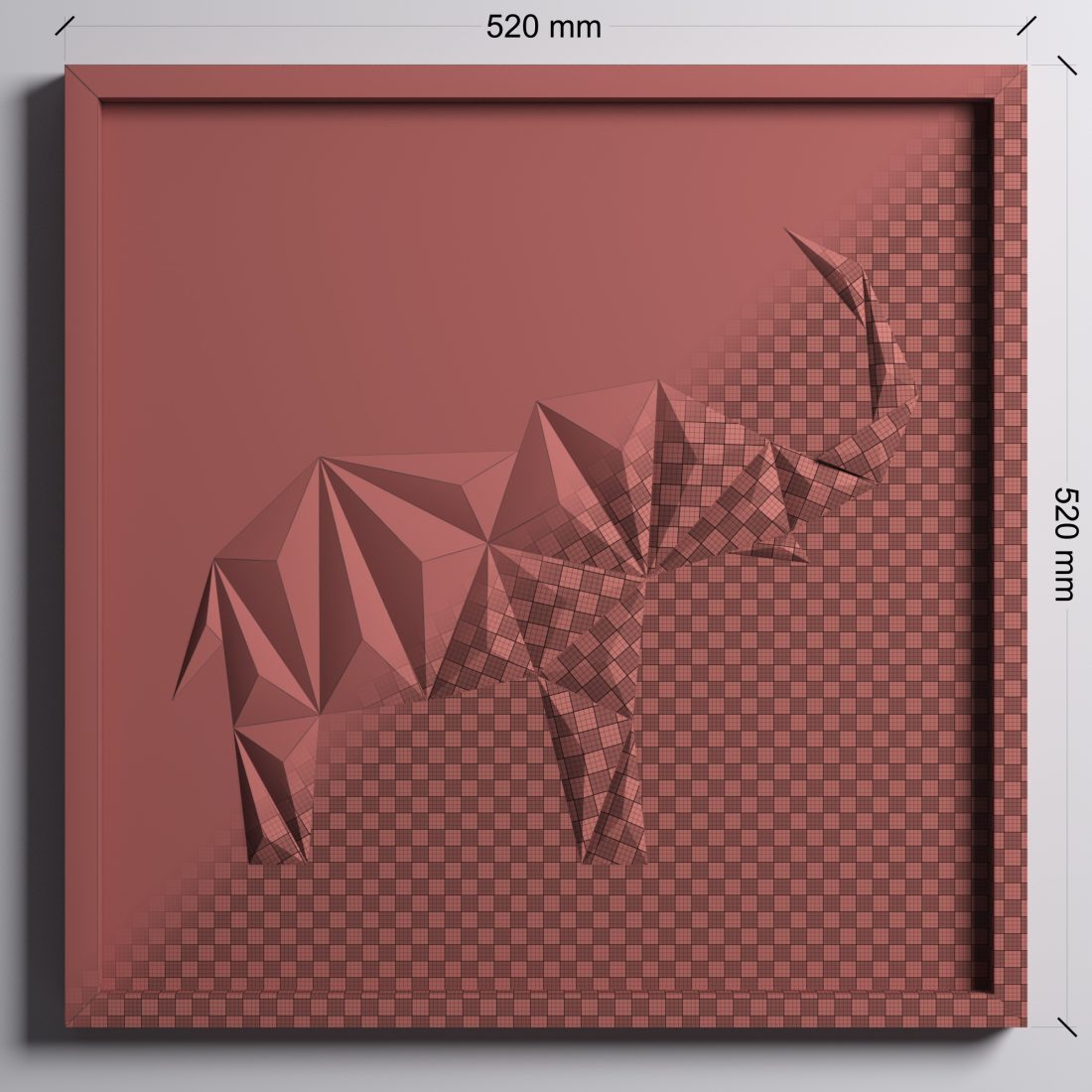 Paper Artwork 25 - 3D Model for VRay, Corona