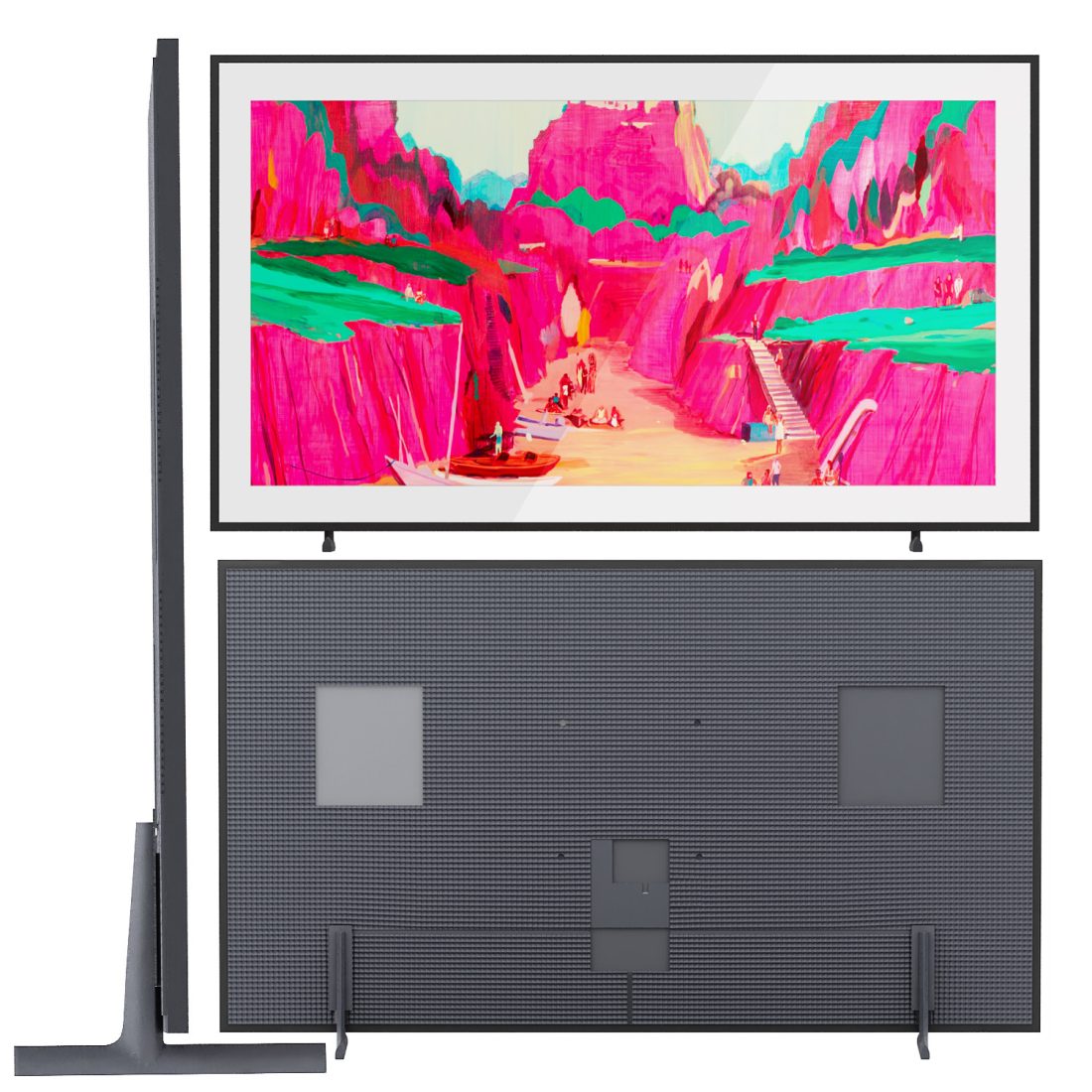 Samsung The Frame Pro Neo Qled 4k Smart Tv - 3D Model for VRay, Corona