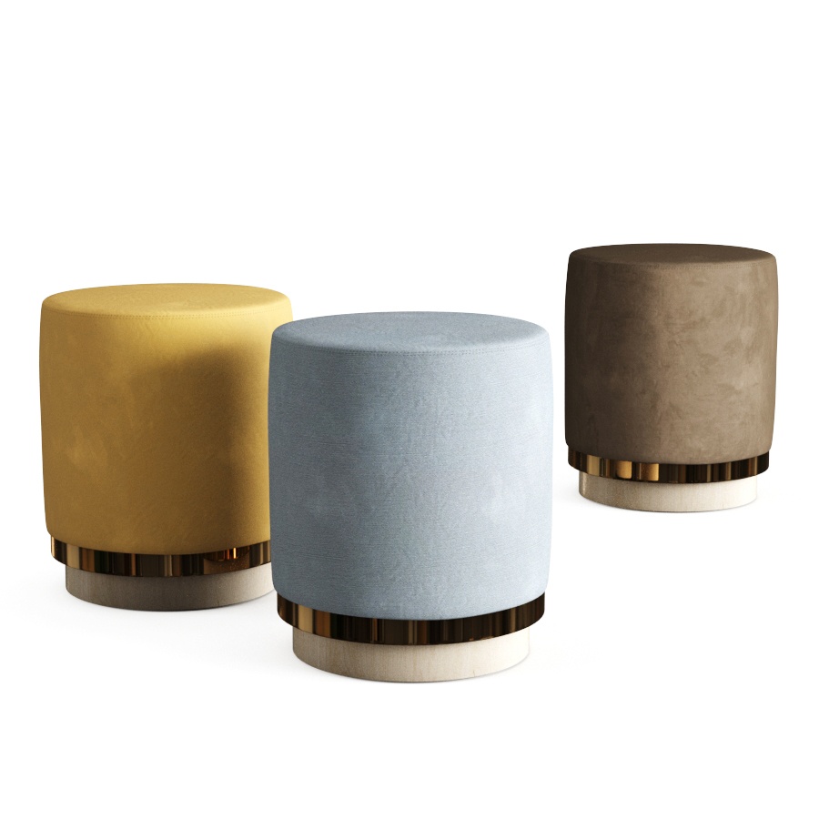 Fox Bar Stool - 3D Model for Corona
