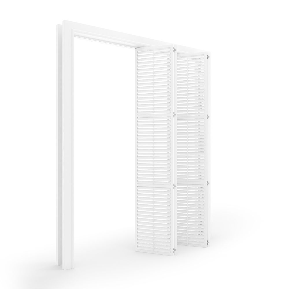 Interior Folding Shutter Door - 3D Model for VRay