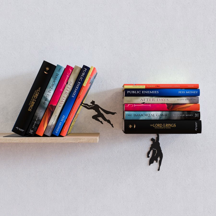 Superman Shelves - 3D Model for Corona