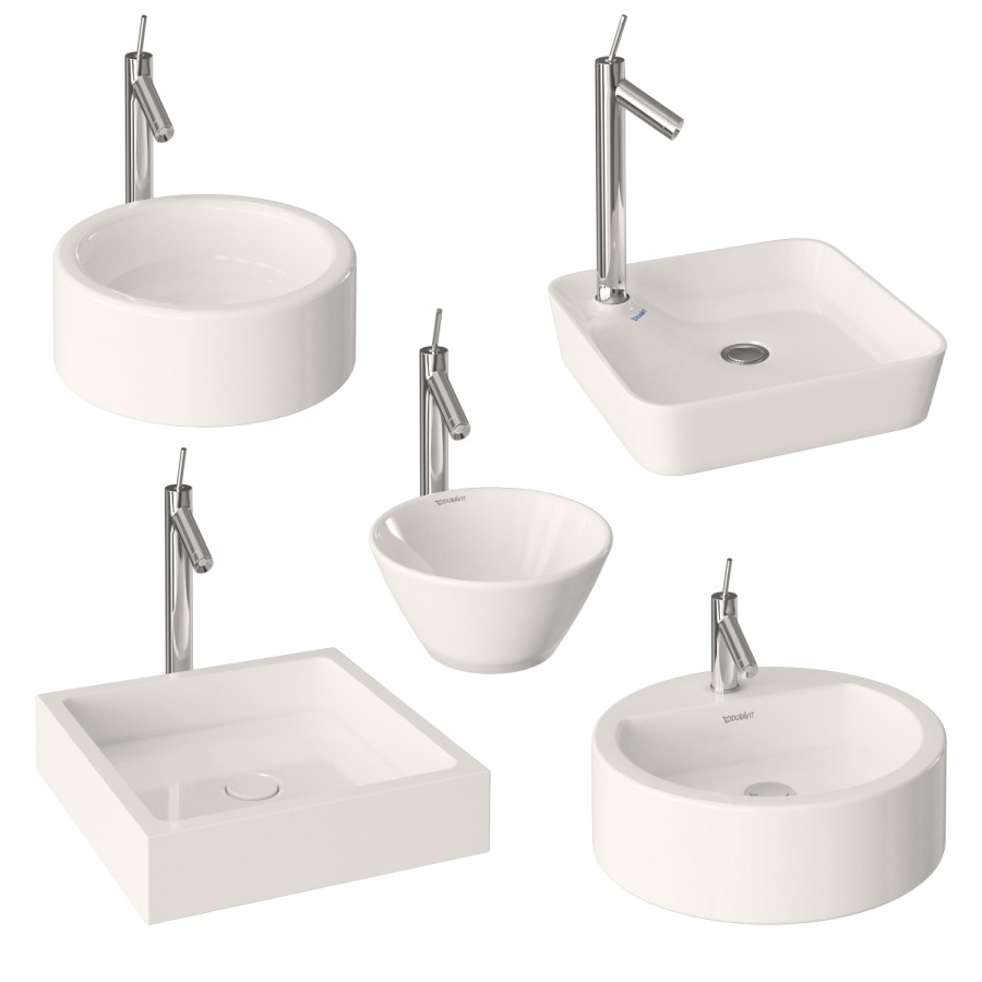 Duravit Starck 1 - 3D Model for VRay, Corona