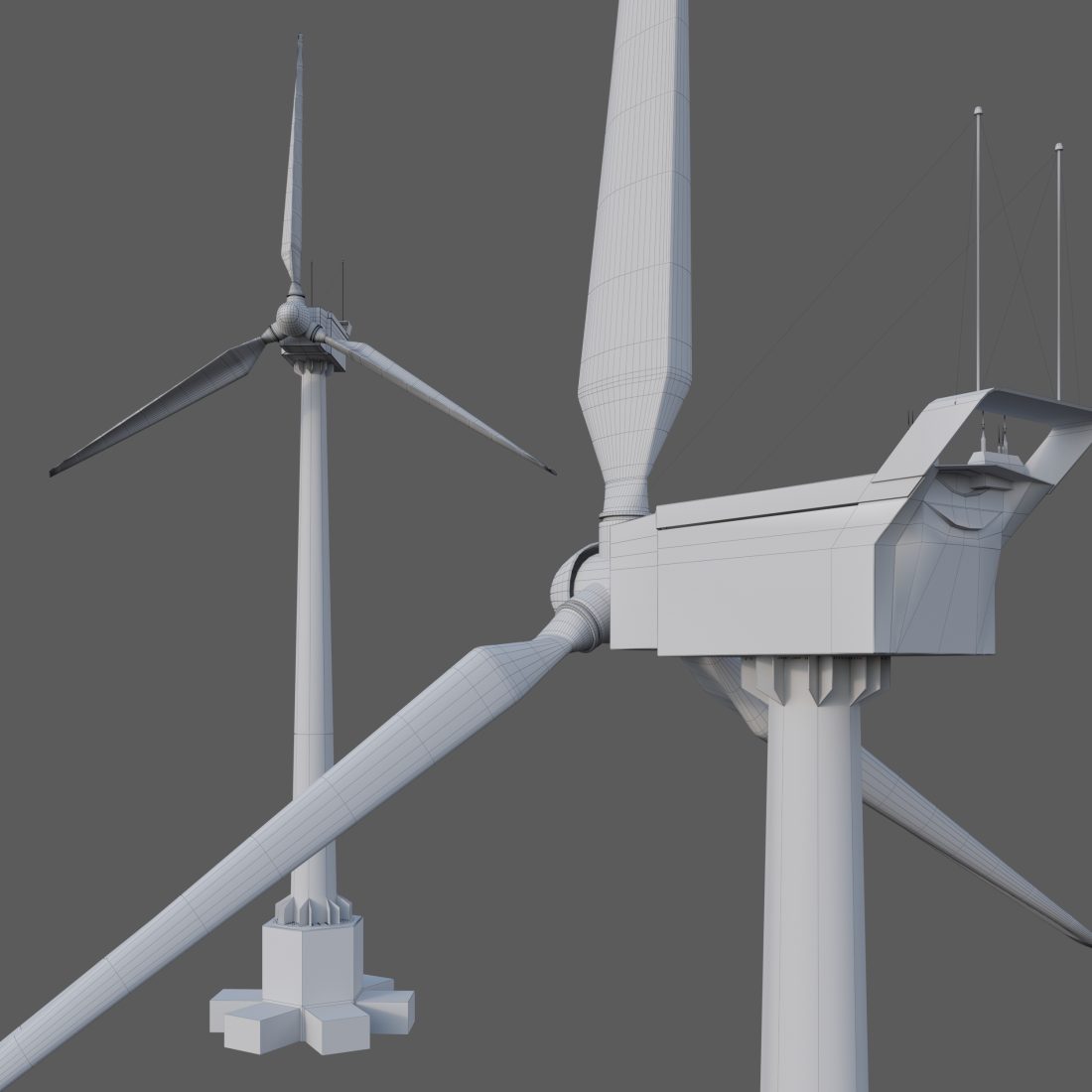Wind Generator - 3D Model for Corona
