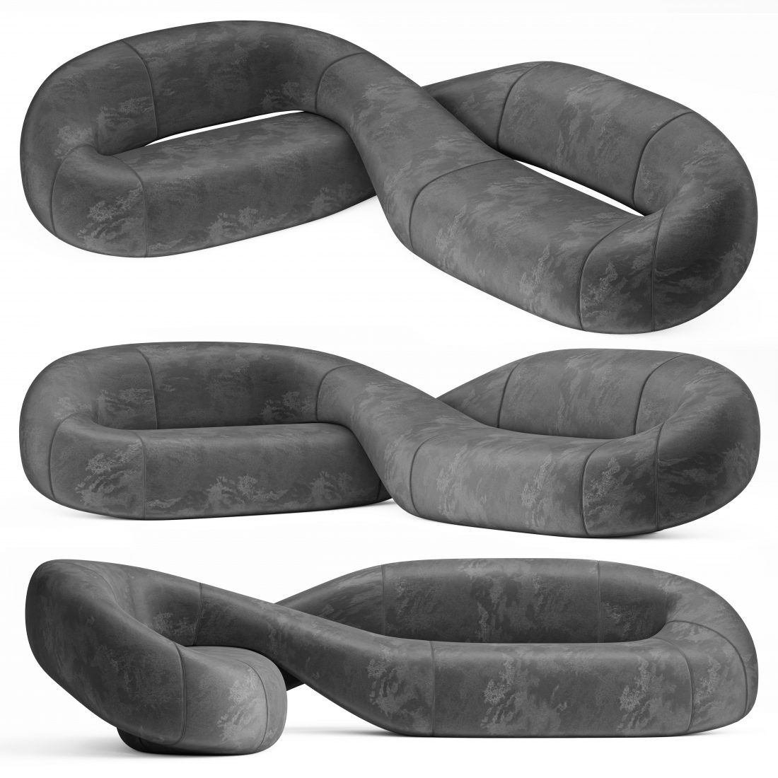 Natuzzi Infinito Sofa 3D Model for VRay | CGMood