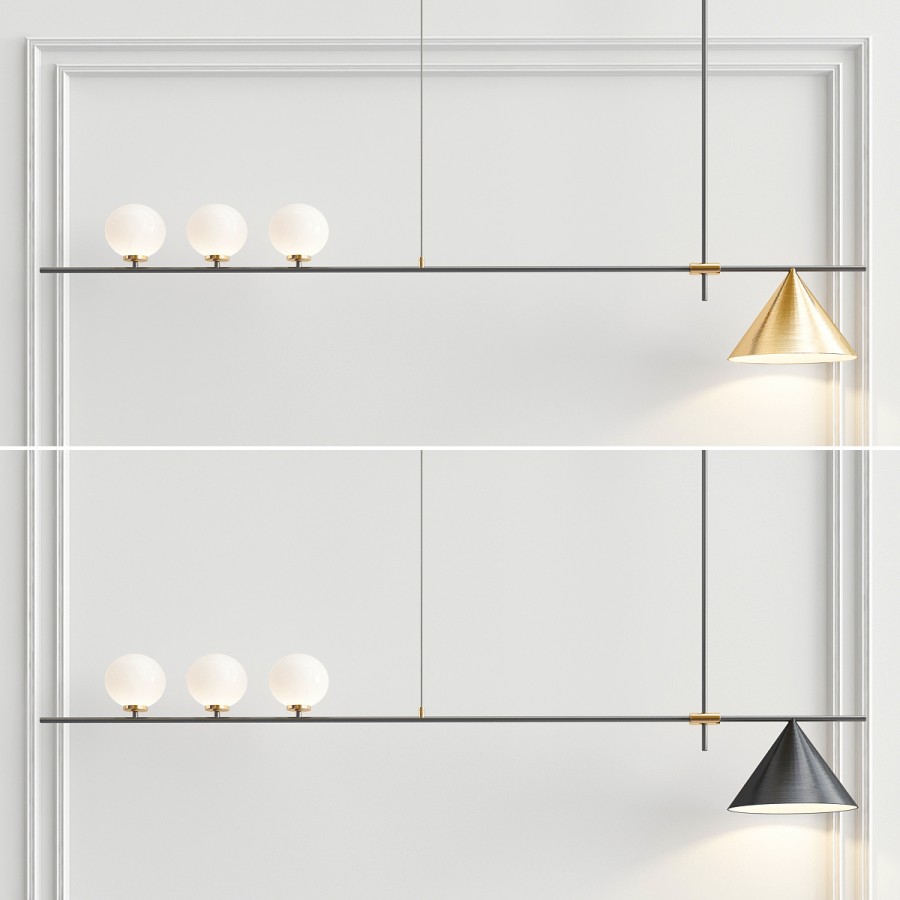 Ambient Pendant Light 3D Model for VRay | CGMood