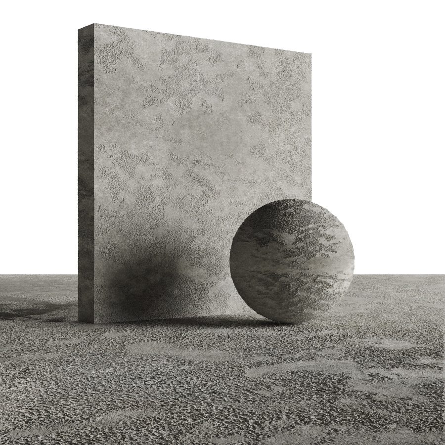 Decorative Concrete Seamless Texture01 - 3D Model for