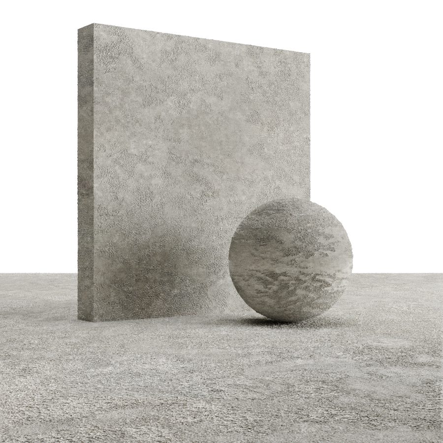 Decorative Concrete Seamless Texture01 - 3D Model for