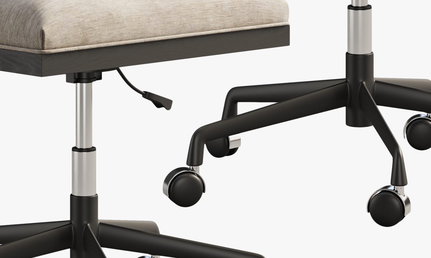 Joybird Rowena Office Chair - 3D Model for VRay, Corona