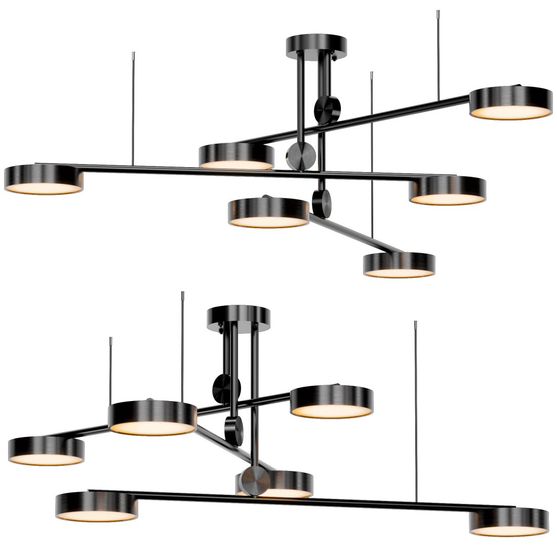 Lampatron Technum Led Pendant Light - 3D Model for VRay, Corona