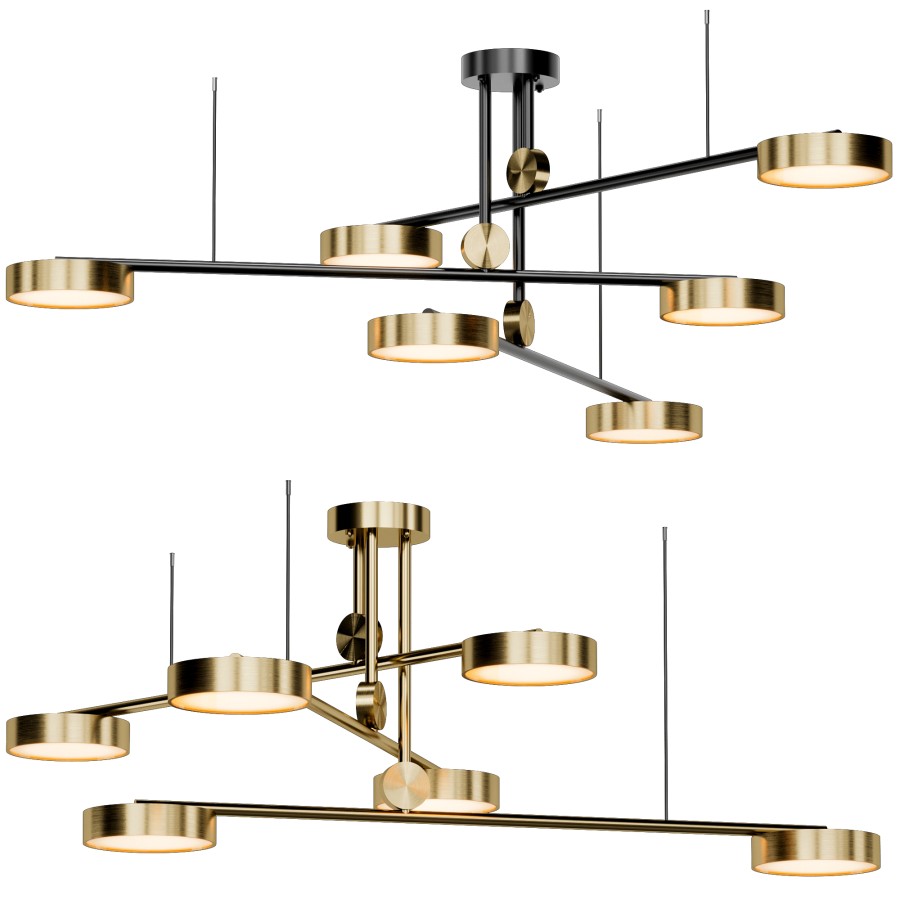 Lampatron Technum Led Pendant Light - 3D Model for VRay, Corona