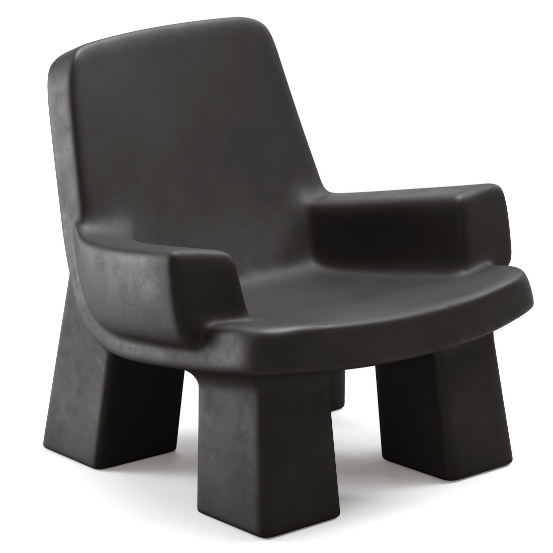 Faye Toogood Fudge Chair - 3D Model for VRay, Corona