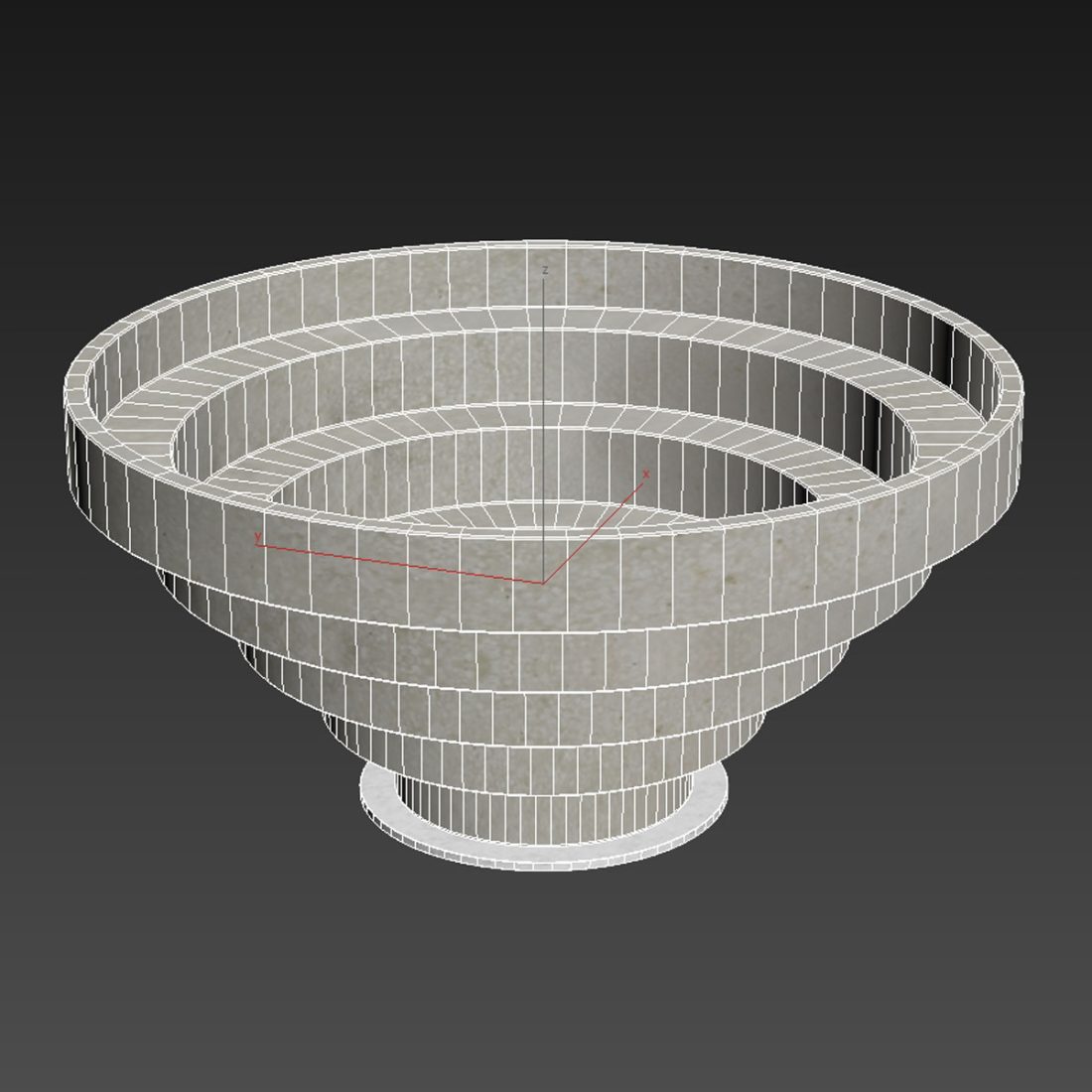 Arteriors Home Maximus Centerpiece Round - 3D Model for Corona