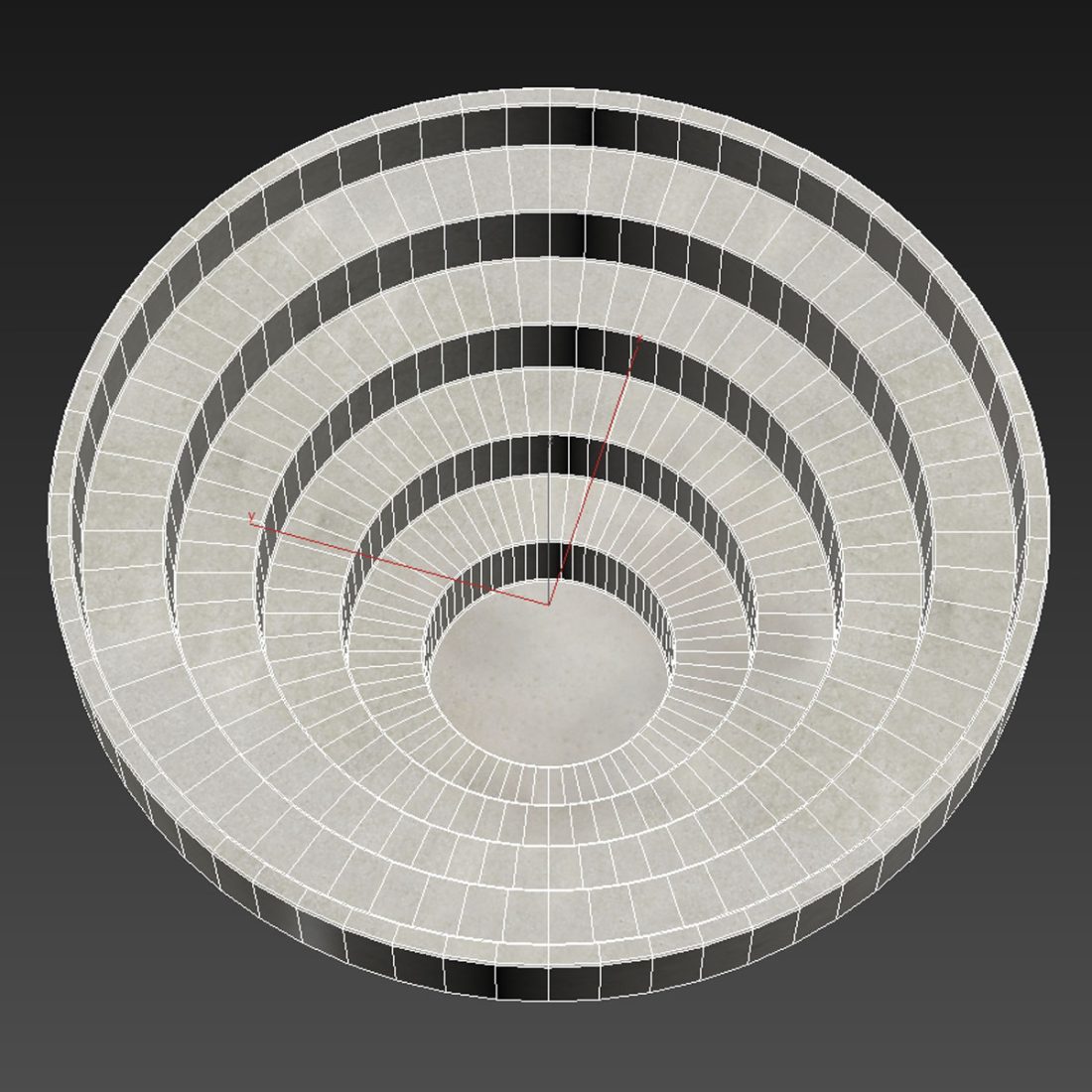 Arteriors Home Maximus Centerpiece Round - 3D Model for Corona