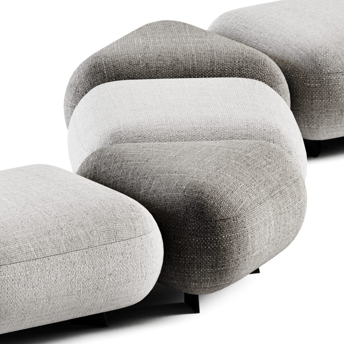 Code Out Pouf By True Design - 3D Model for Corona