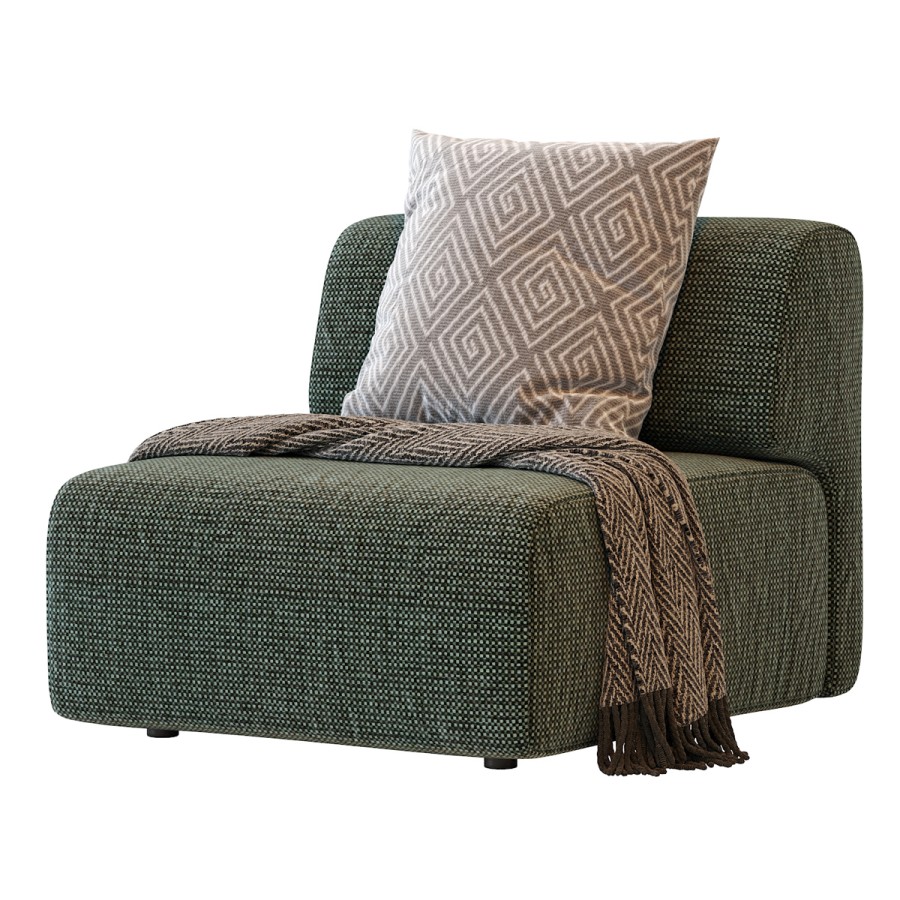 Duo Mini Armchair - 3D Model for Corona