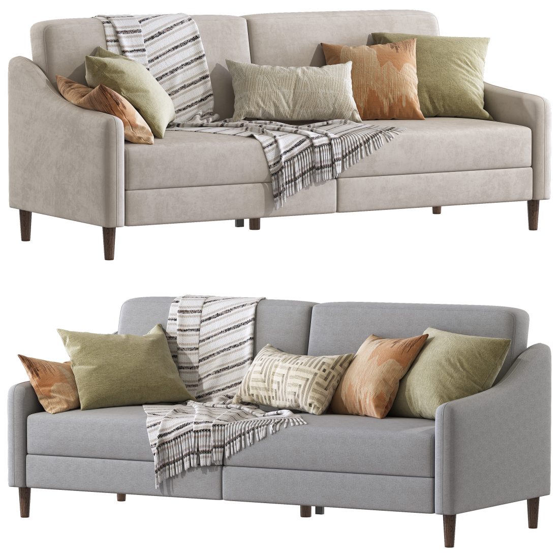 Dingler Sofa 3D Model for VRay, Corona | CGMood