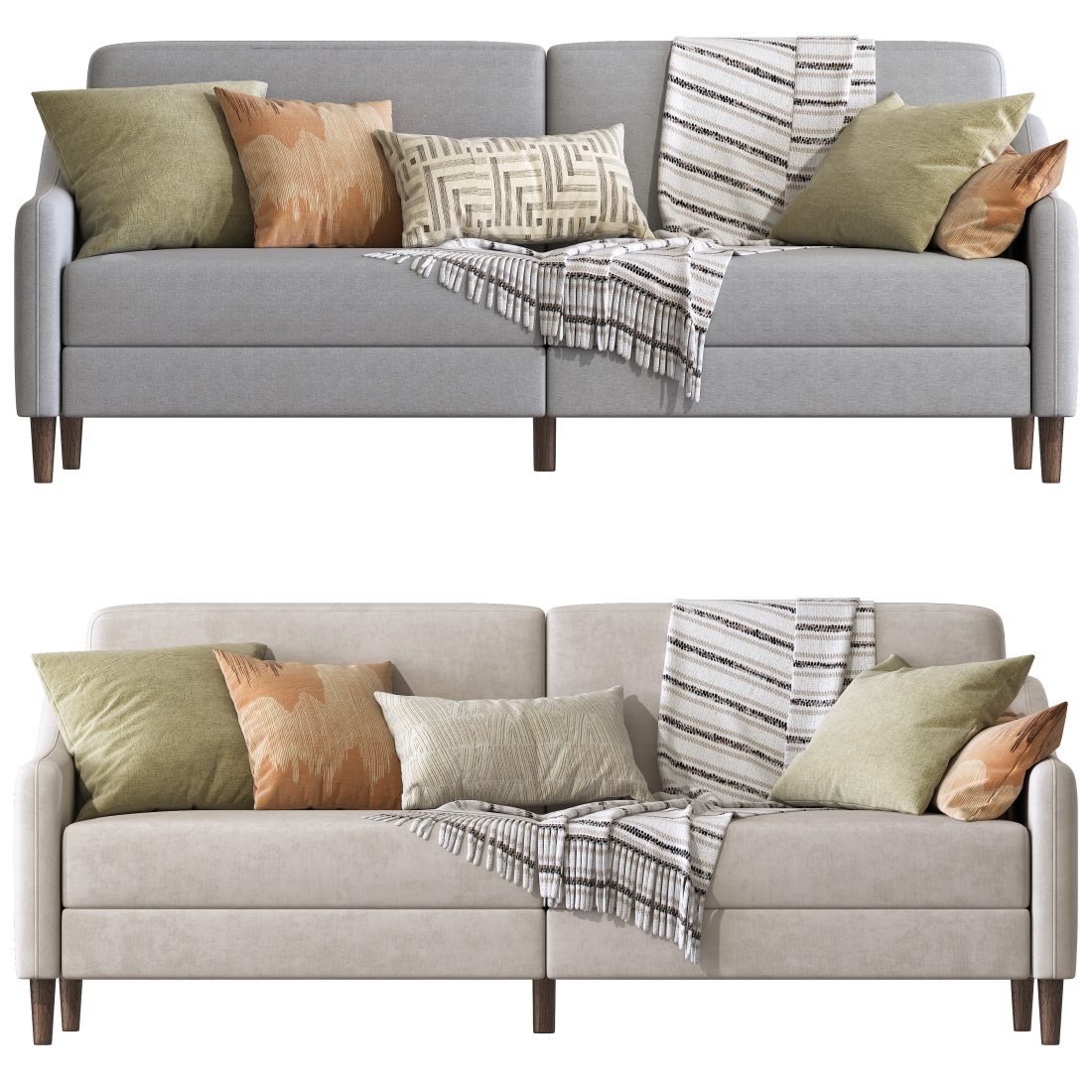 Dingler Sofa 3D Model for VRay, Corona | CGMood