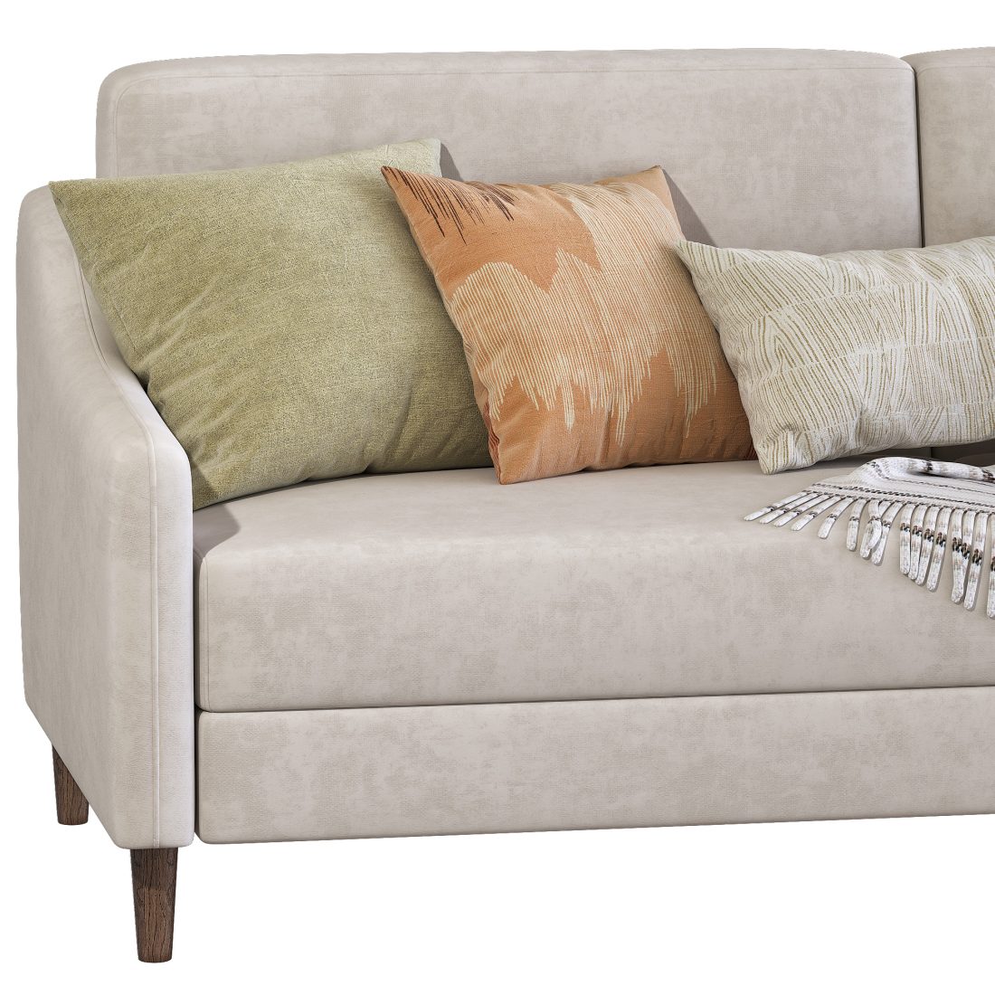 Dingler Sofa 3D Model for VRay, Corona | CGMood