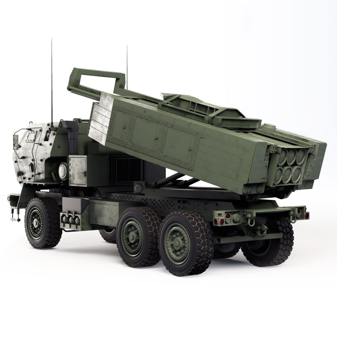 MLRS M142 Himars 2006 3D Model for VRay | CGMood