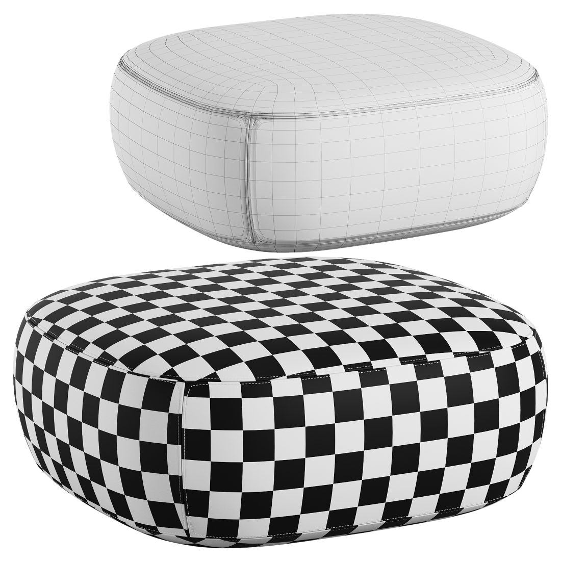 Puf By Softline - 3D Model for Corona