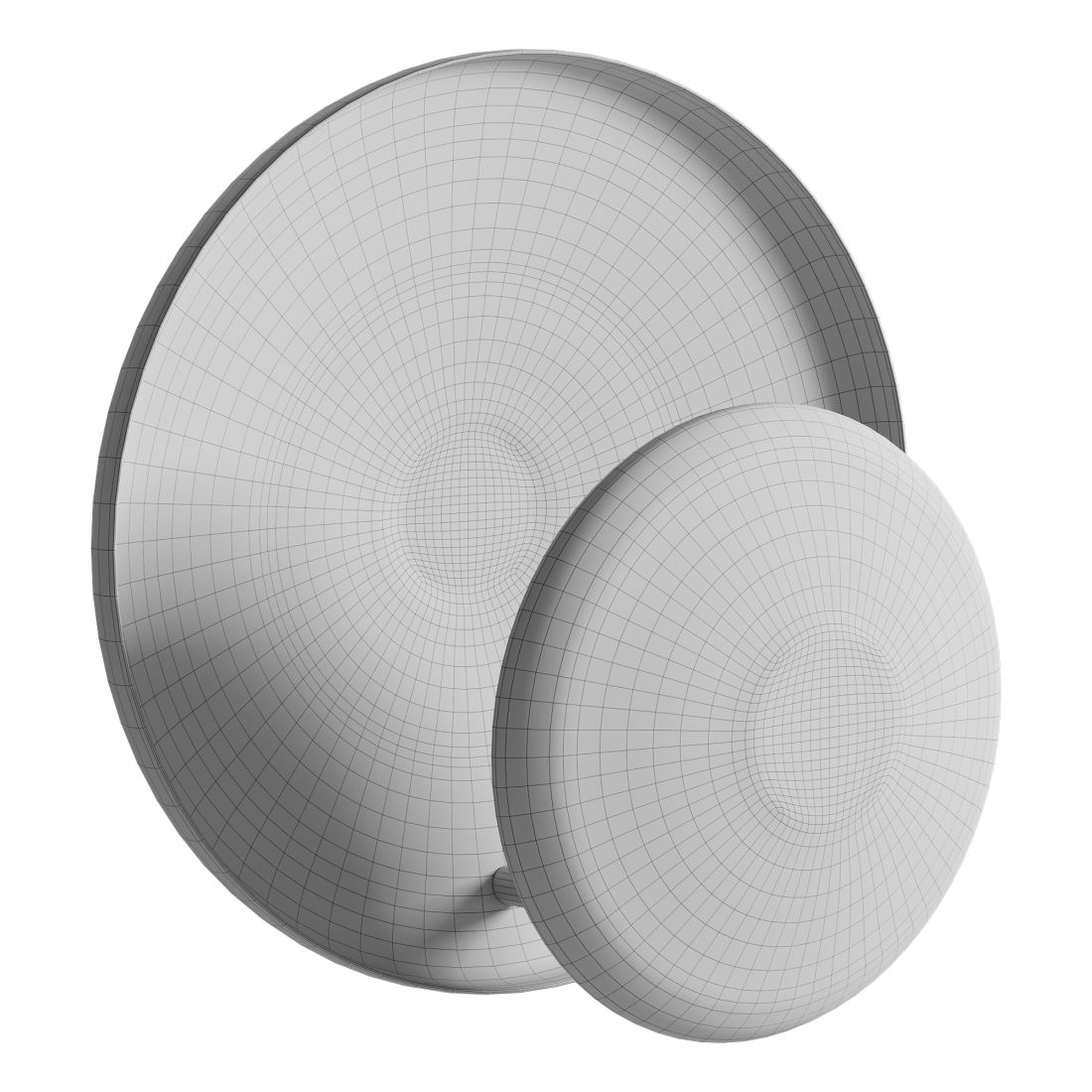 Naton Wall Light - 3D Model for Corona