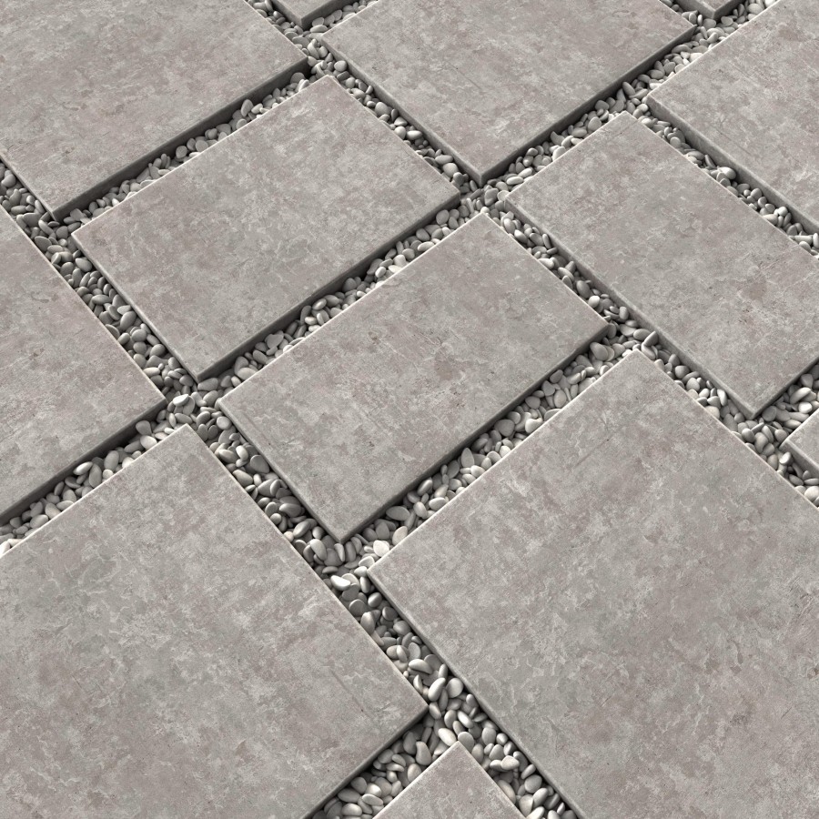 Paving Tile Pebble N15 3D Model for VRay | CGMood