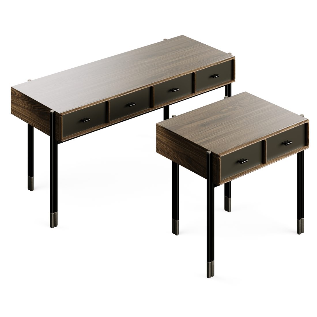 Porada Bayus Bedside Table - 3D Model for VRay, Corona