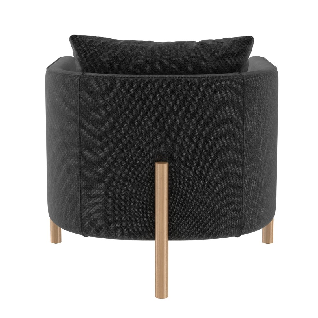 Verellen Furniture Sullivan Club Chair - 3D Model for VRay