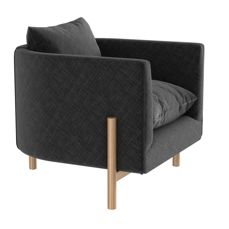 Verellen Furniture Sullivan Club Chair - 3D Model for VRay