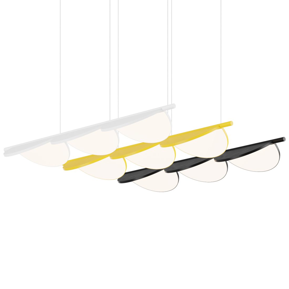 Flos Almendra Linear | Hanging Lamp - 3D Model for Corona